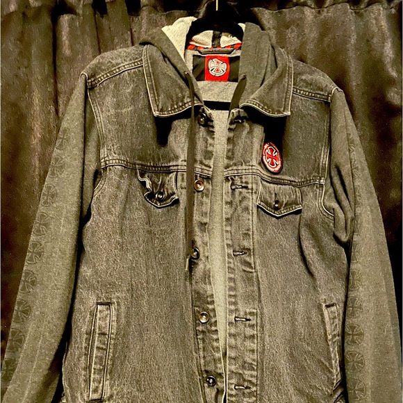 independent | Jackets & Coats | Independent Skate Denim Jacket | Poshmark